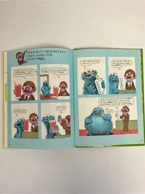 Sesame Street | Accents | Vintage Sesame Street Story Book 971 Random ...